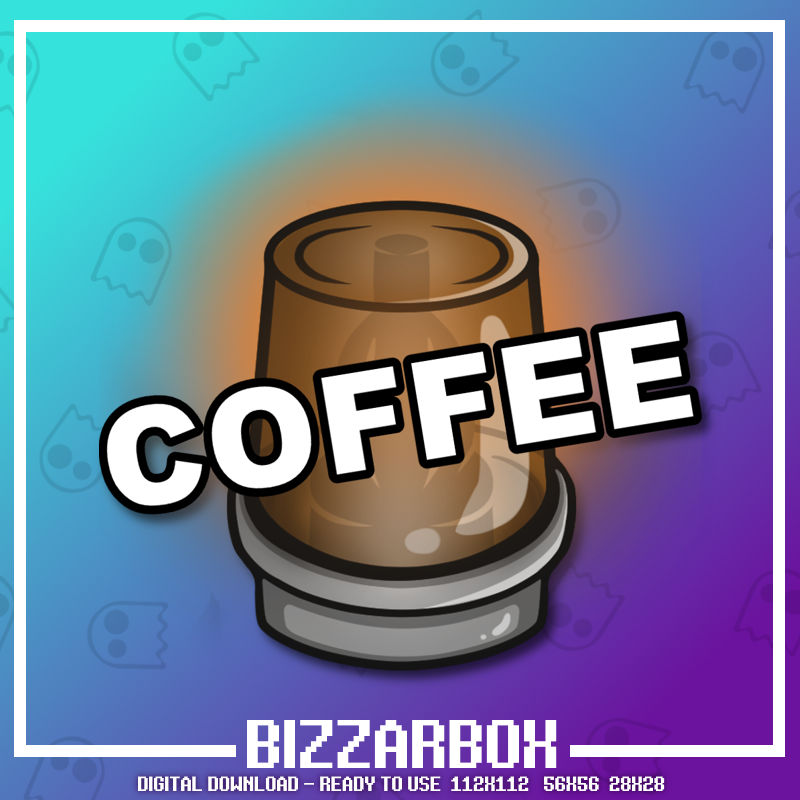 Twitch Emote: Coffee Alert by BizzarBox on DeviantArt Twitch Emote: Coffee Alert by BizzarBox on DeviantArt