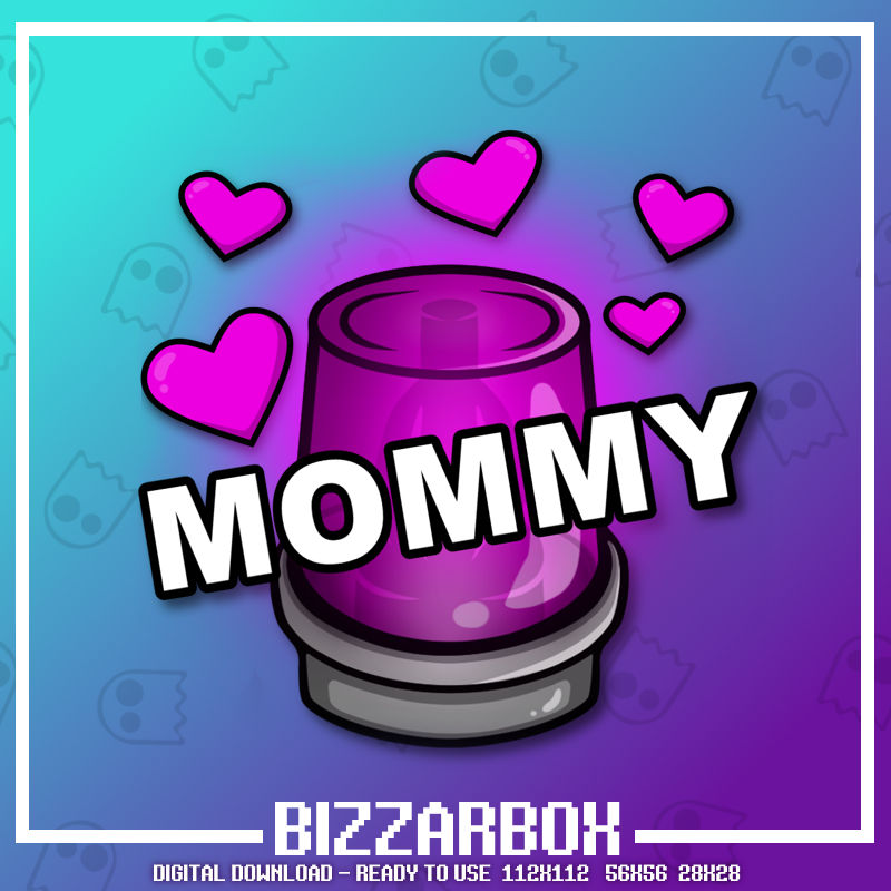 Twitch Emote: Mommy Alert by BizzarBox on DeviantArt Twitch Emote: Mommy Alert by BizzarBox on DeviantArt