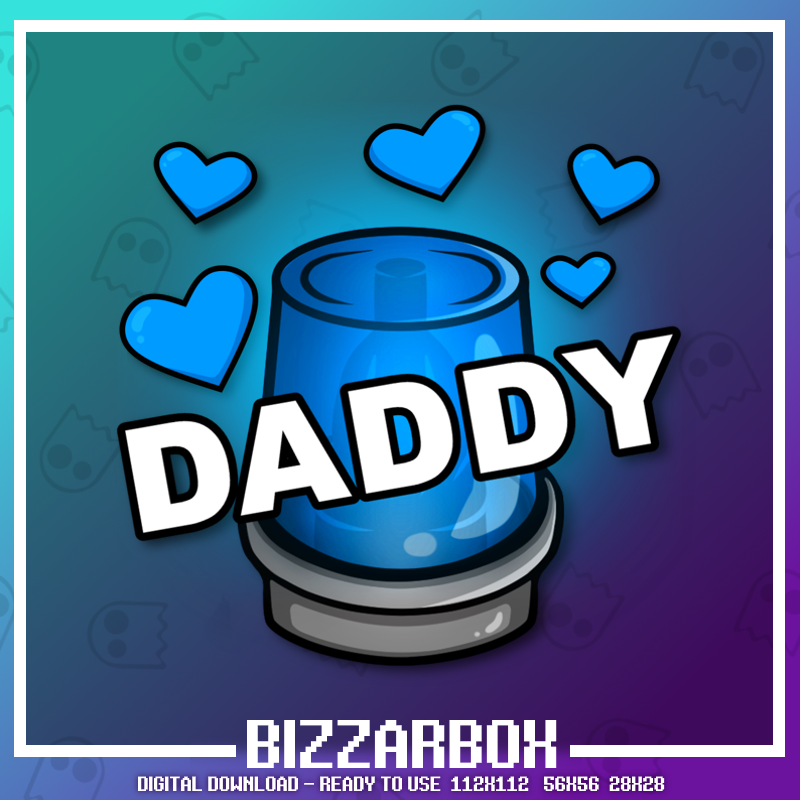 Twitch Emote: Daddy Alert by BizzarBox on DeviantArt Twitch Emote: Daddy Alert by BizzarBox on DeviantArt