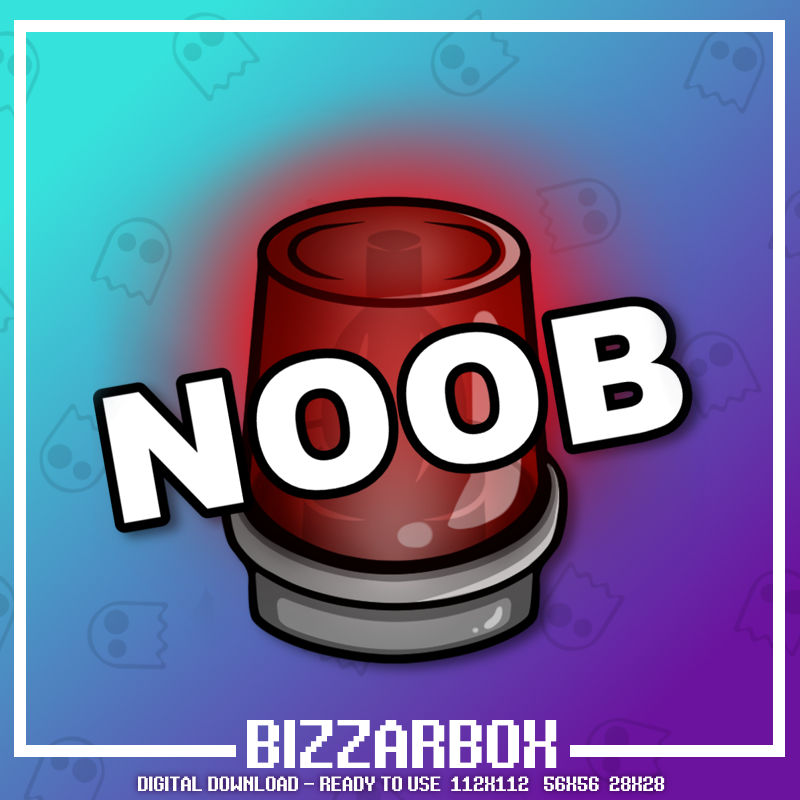 Twitch Emote: Noob Alert by BizzarBox on DeviantArt Twitch Emote: Noob Alert by BizzarBox on DeviantArt