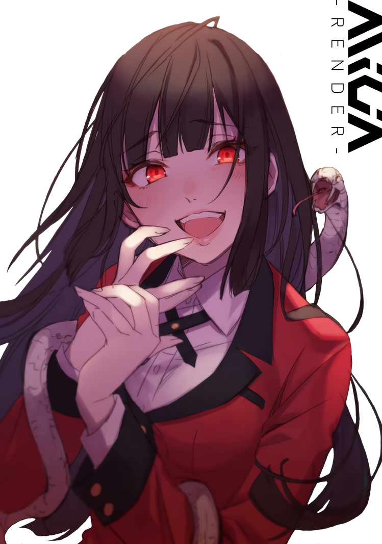 Jabami Yumeko - Render by alic1a02 on DeviantArt Jabami Yumeko - Render by alic1a02 on DeviantArt