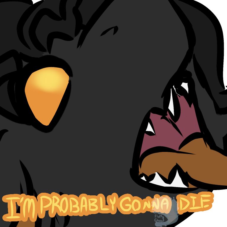 Probably gonna die emote by Fluffy-Ghost on DeviantArt Probably gonna die emote by Fluffy-Ghost on DeviantArt