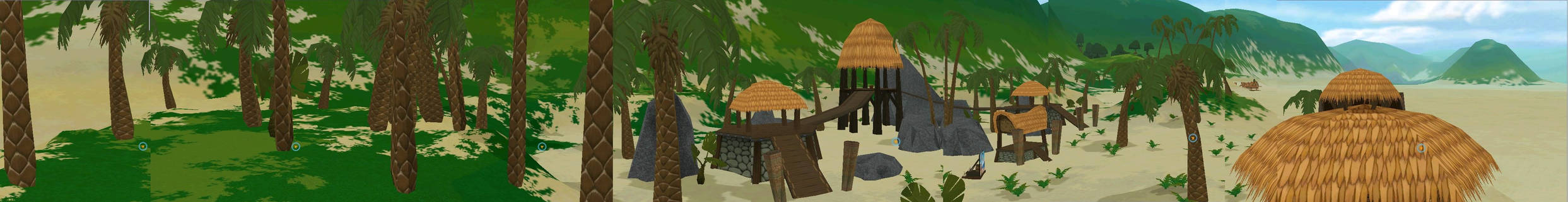 Tiki Cove Panorama by Beastboyfan90 on DeviantArt