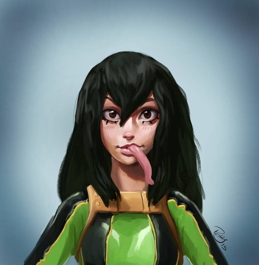 Asui Tsuyu Portrait By Prestyjust On Deviantart