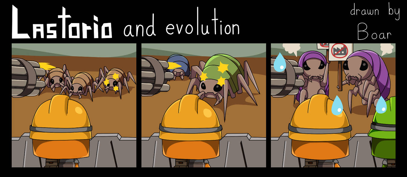 Biter Evolution Factorio Comic Strip 43 By Boarhide On Deviantart