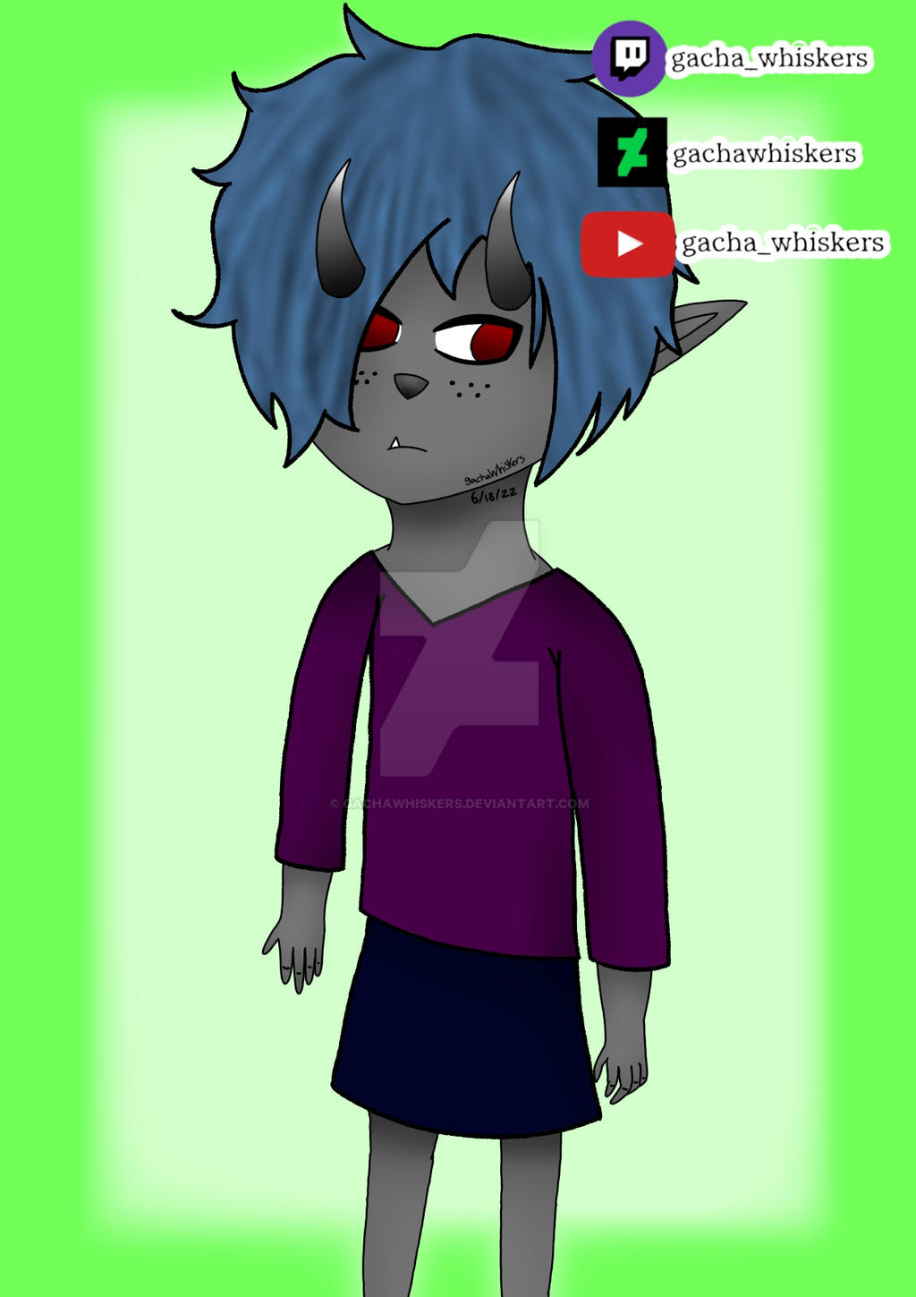 Dsmp Oc Avery By Gachawhiskers On Deviantart