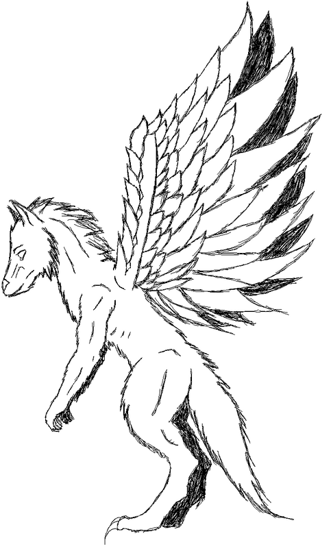 Arch Wolf by DragonessAmoreth on DeviantArt