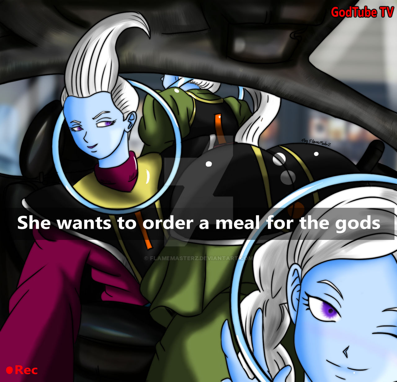 She Wants To Order Dbs Angels By Flamemasterz On Deviantart