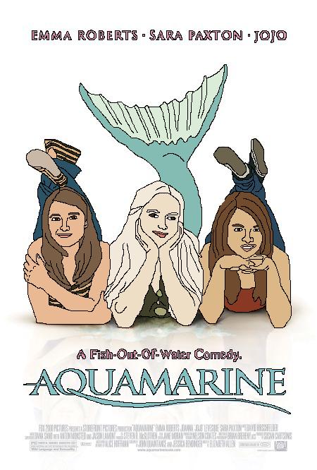 Aquamarine Movie Poster by jamielynnmason on DeviantArt
