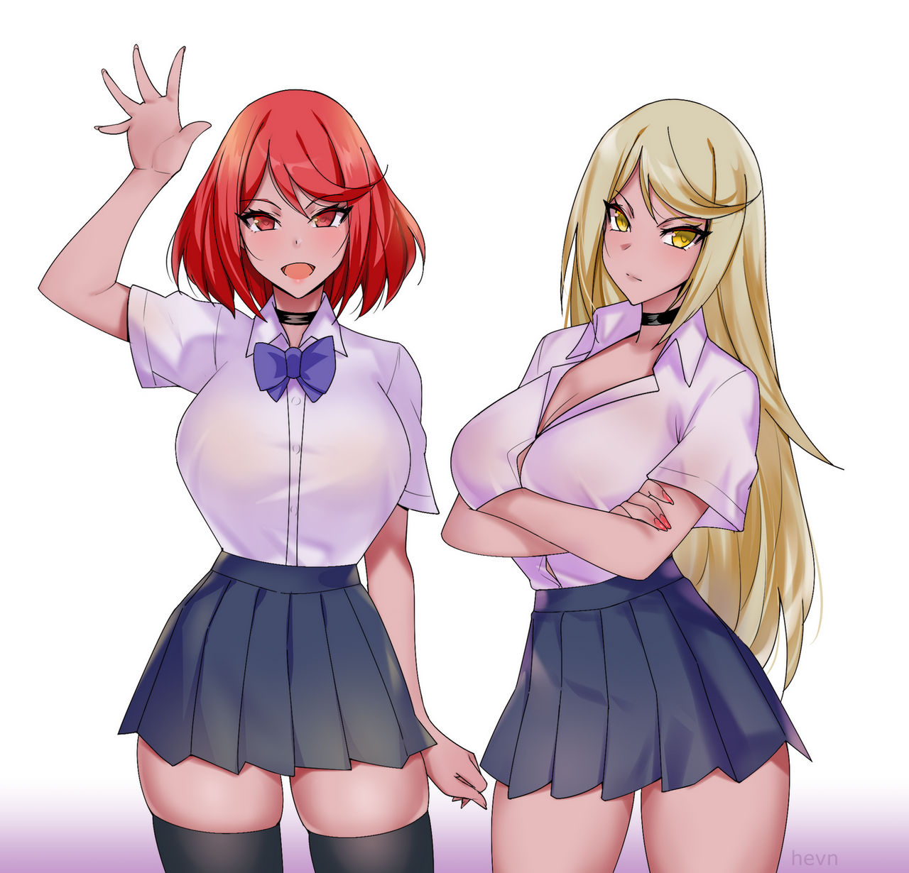 Mythra And Pyra By Napalmshell On Deviantart