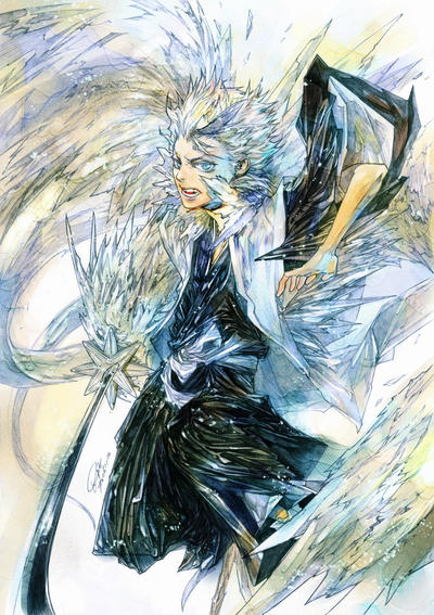 Bleach Hitsugaya by RAE by siguredo on DeviantArt