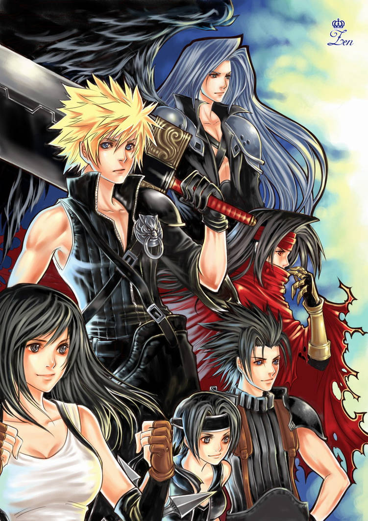 Zen - final fantasy VII poster by siguredo on DeviantArt