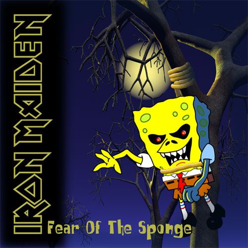 Sponge bob iron maiden by zansie on DeviantArt Sponge bob iron maiden by zansie on DeviantArt
