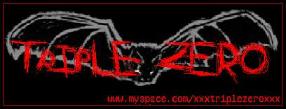 Triple Zero logo 2 by Zombie-Mae on DeviantArt