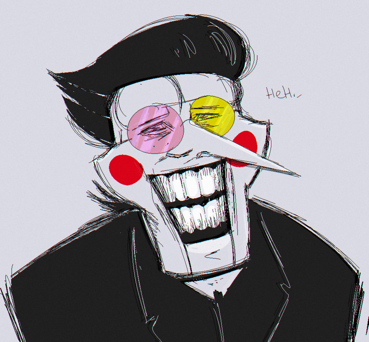 spamton sketch by ZeusKawaii on DeviantArt spamton sketch by ZeusKawaii on DeviantArt