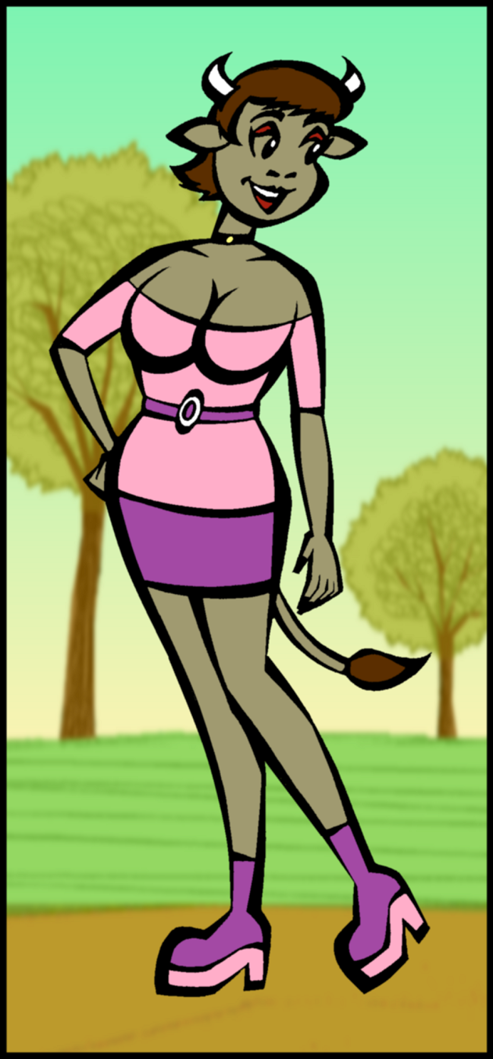 Sexy Cow Woman By Timelike01 On Deviantart