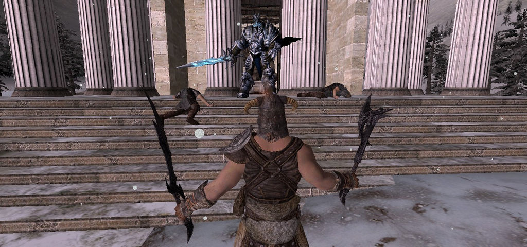 The Lich King Versus The Dragonborn By Ryman8989 On Deviantart