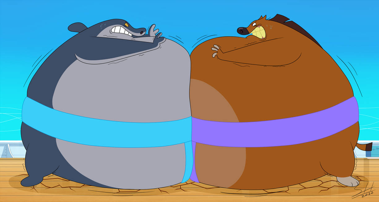 The Fatness Session Sumo Version By Justydia 64 On Deviantart