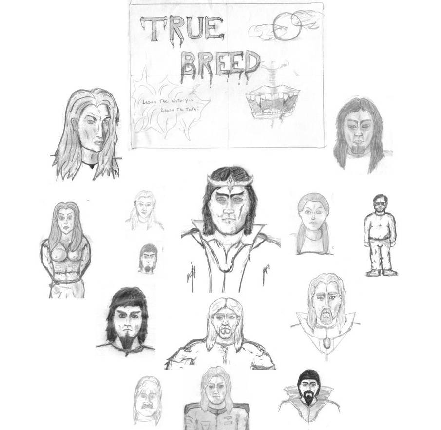 Character Collage by pisceanpainter on DeviantArt