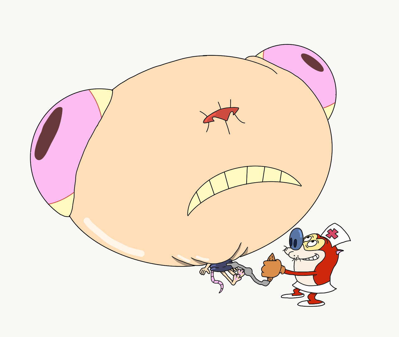 Rens Head Inflation By Baltertenhoek On Deviantart