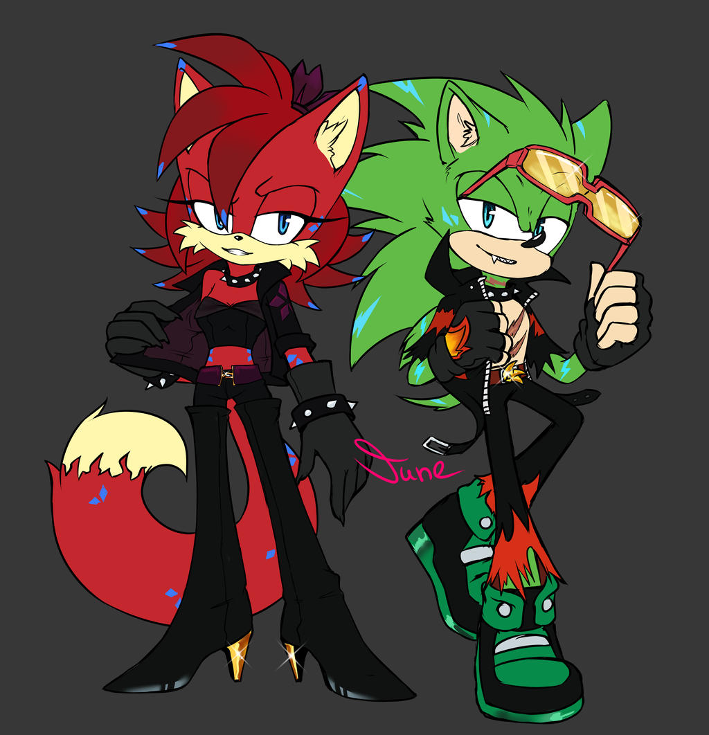 Fiona and Scourge by JuneDreyar on DeviantArt Fiona and Scourge by JuneDreyar on DeviantArt