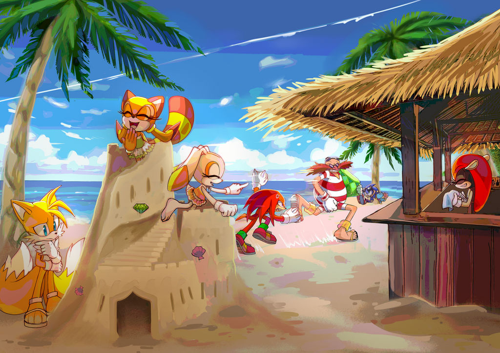Cover Of Summer Sonic Zine By Banu By2000 On Deviantart