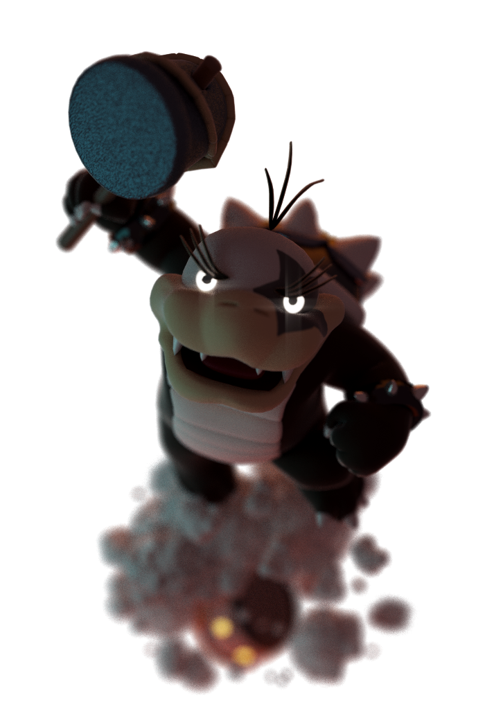 Ssb Collab Morton Koopa Jr By Smashingrenders On Deviantart