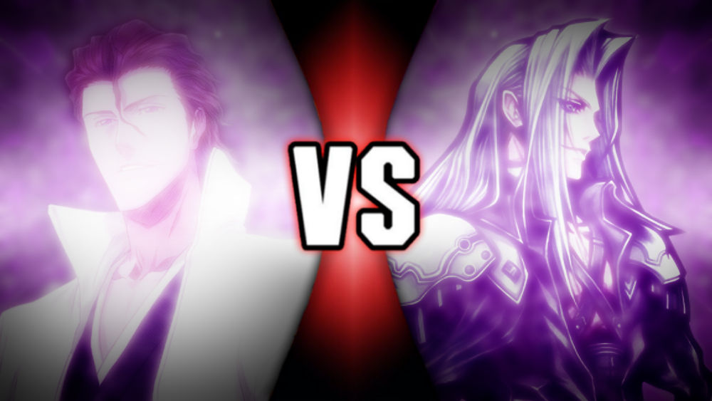 Sosuke Aizen vs Sephiroth by fireboilord on DeviantArt Sosuke Aizen vs Sephiroth by fireboilord on DeviantArt