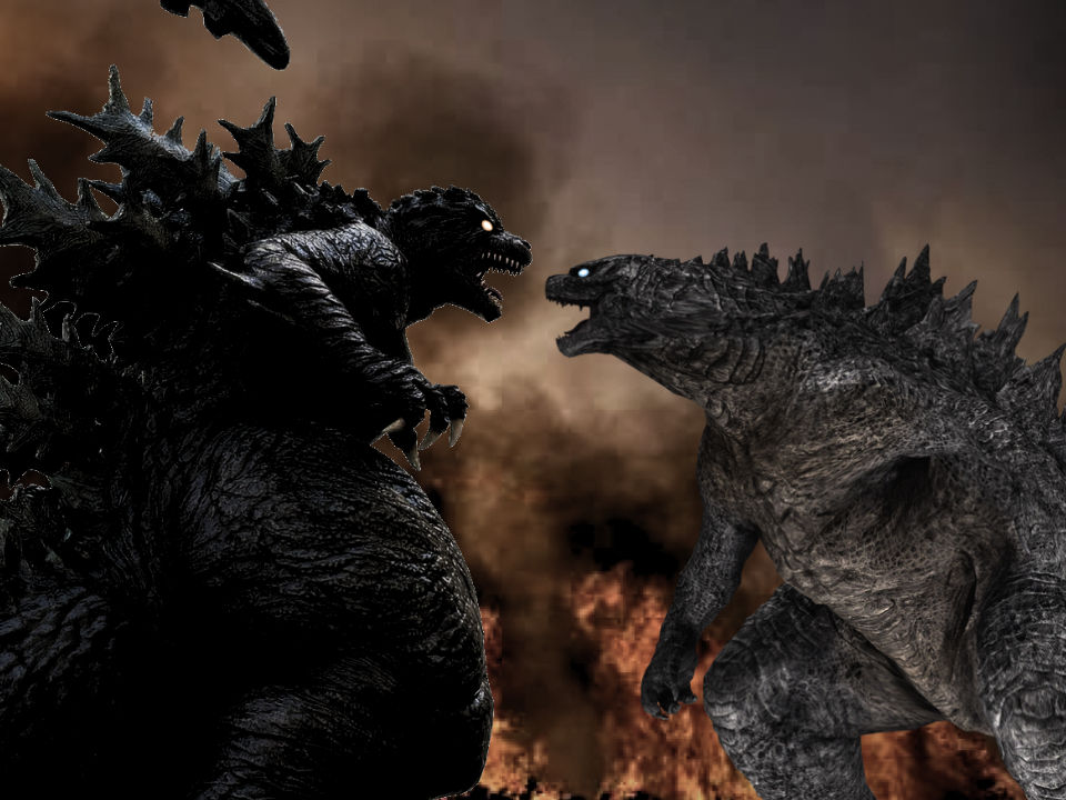 Legendary Godzilla vs. Minus One Godzilla! by EliSkarda01 on DeviantArt Legendary Godzilla vs. Minus One Godzilla! by EliSkarda01 on DeviantArt