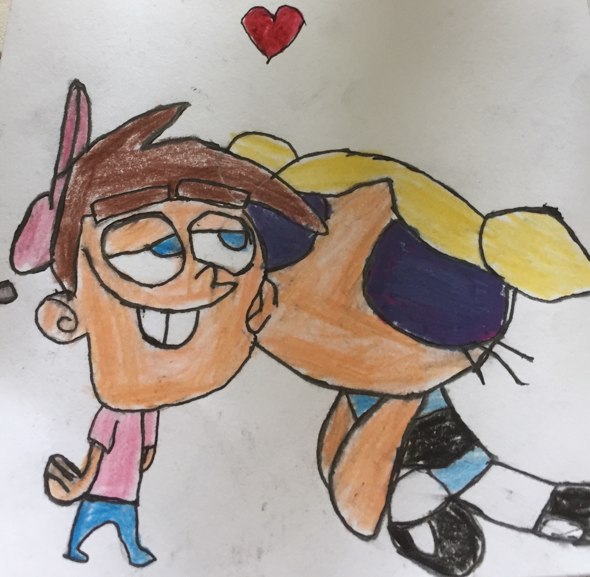 Bubbles Kissing Timmy Turner By Southparkerguy On Deviantart