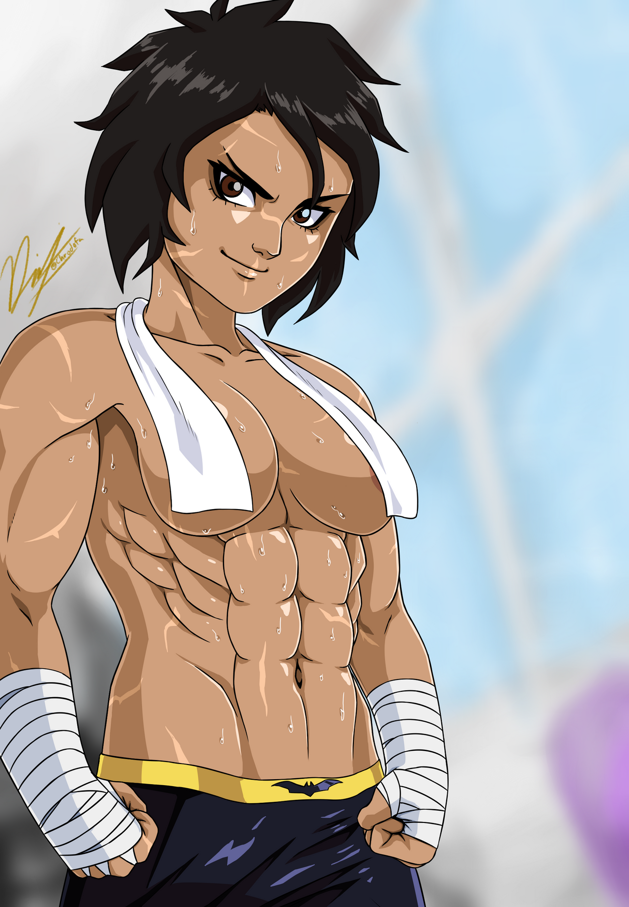 Cassandra Cain Abs by Chrodofa on DeviantArt Cassandra Cain Abs by Chrodofa on DeviantArt