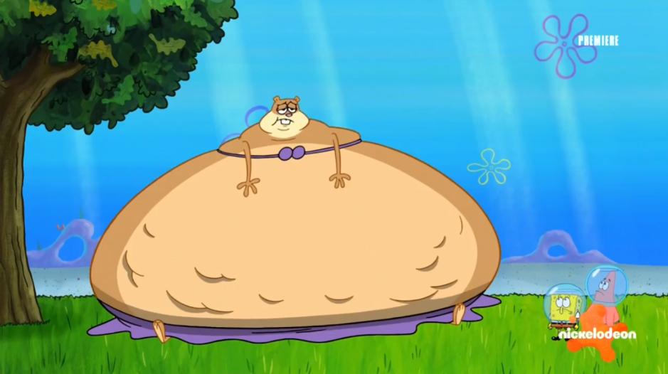 Sandy Cheeks Weight Gain By Jregr On Deviantart