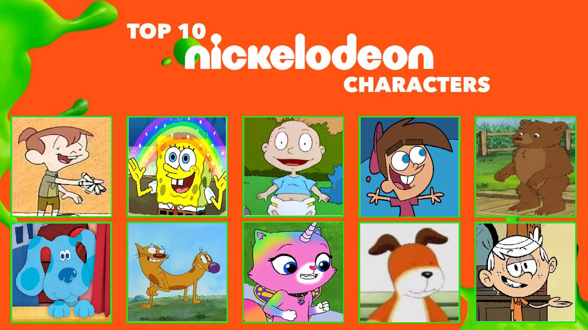 My Top 10 Favorite Nickelodeon Characters by GreatKitty2000 on DeviantArt My Top 10 Favorite Nickelodeon Characters by GreatKitty2000 on DeviantArt