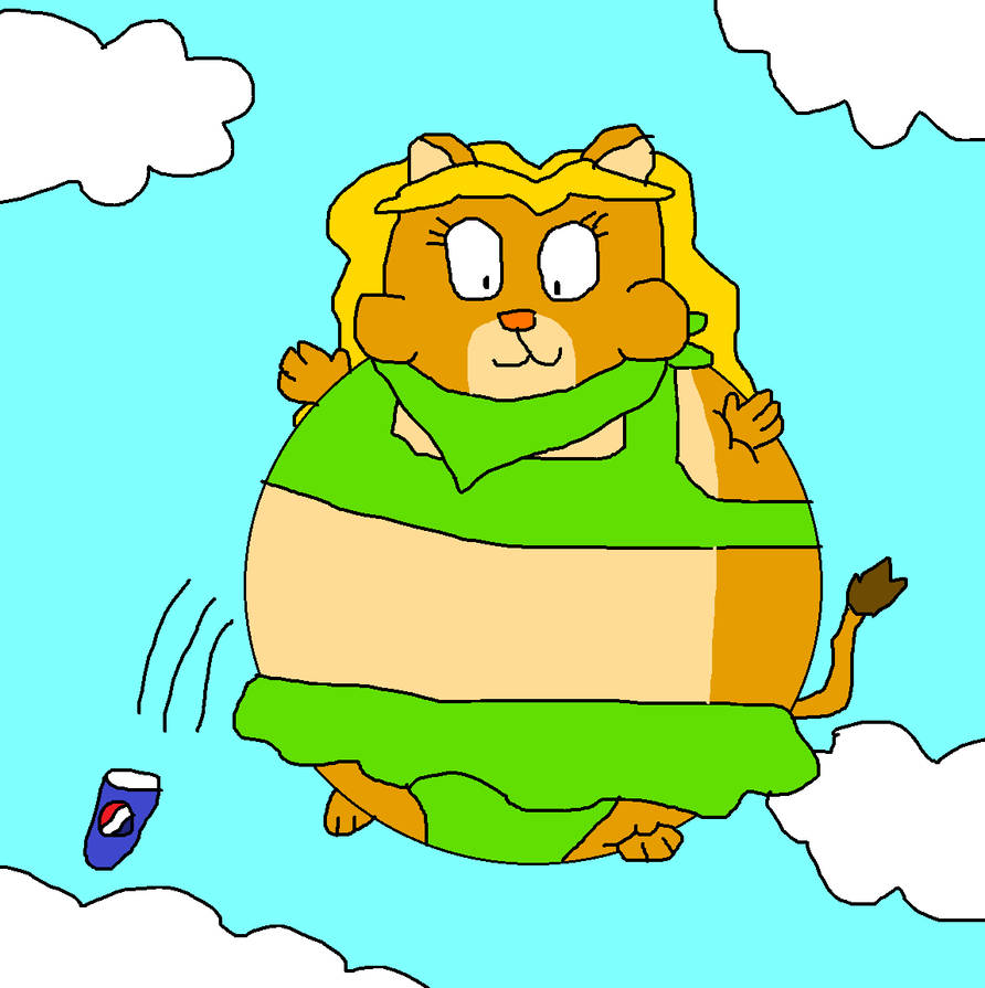 Art Trade 3 Sabrina The Lioness Soda Inflation By Greatkitty2000 On