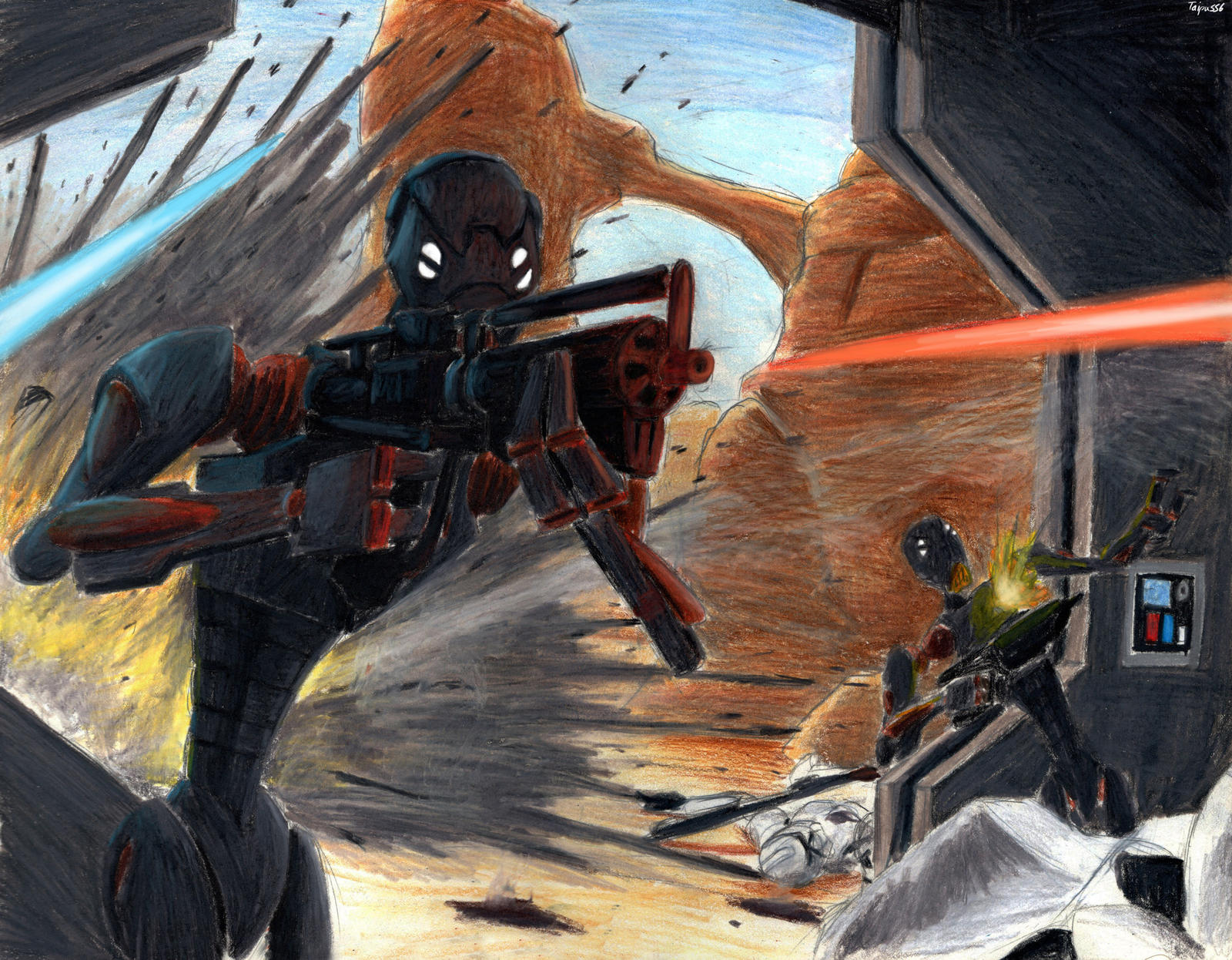 BX Commando Droid by Taipu556 on DeviantArt BX Commando Droid by Taipu556 on DeviantArt