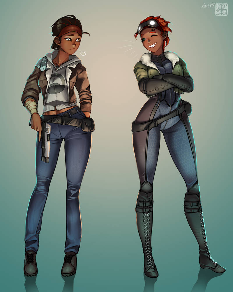 Alyx Vance And Alyx Vance By Lart173 On Deviantart