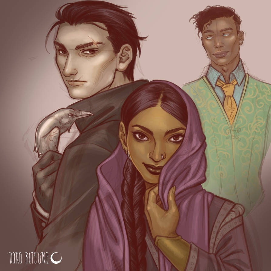 Inej Kaz Jesper By Dorokitsune On Deviantart