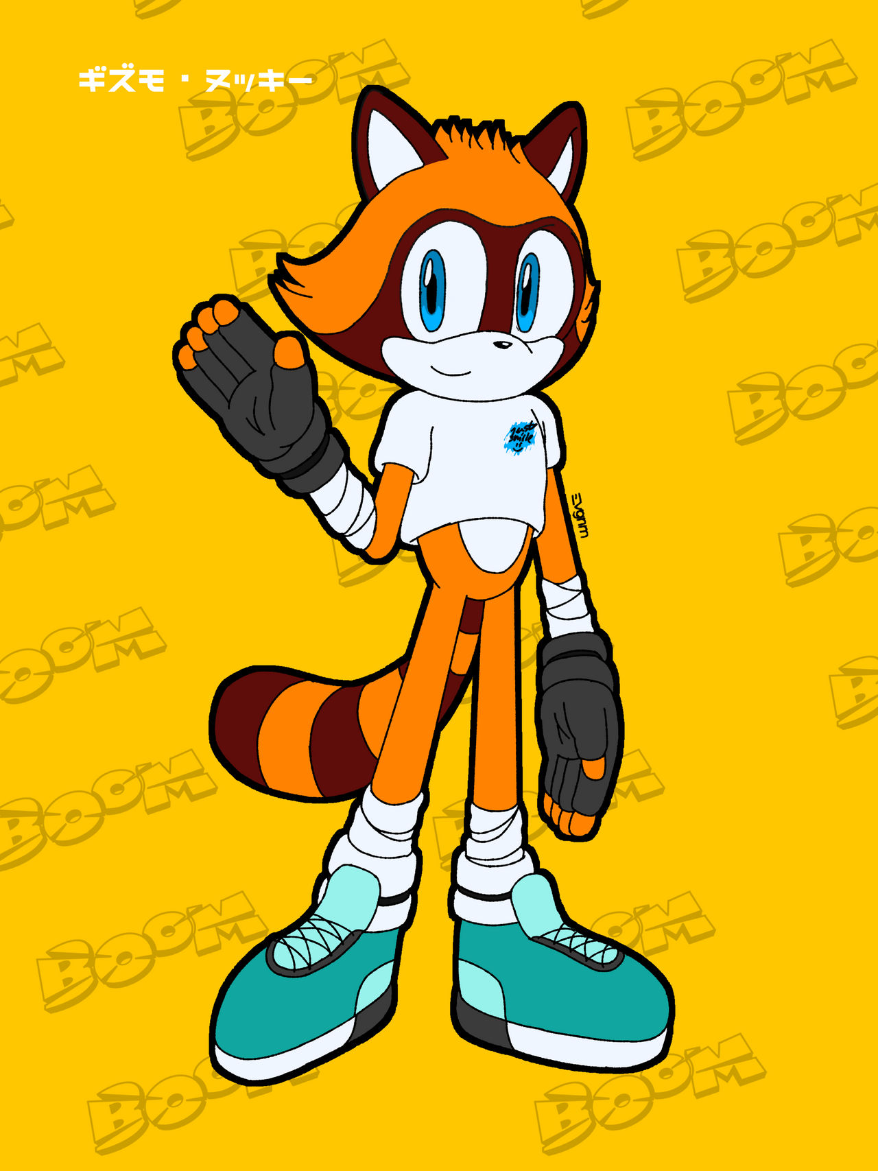 Sonic OC challenge | Sonic Boom style by evgnm on DeviantArt Sonic OC challenge | Sonic Boom style by evgnm on DeviantArt