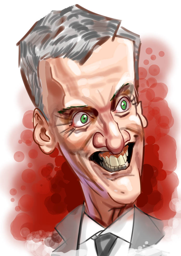 The Aneurysm Smile: Peter Capaldi As Malcolm Tucke By Derveniotis On