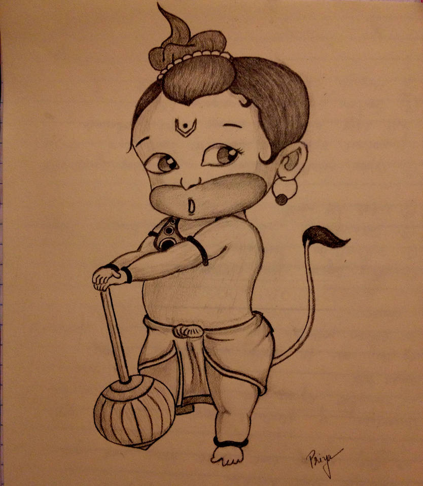 Bal Hanuman By Priasyona On Deviantart