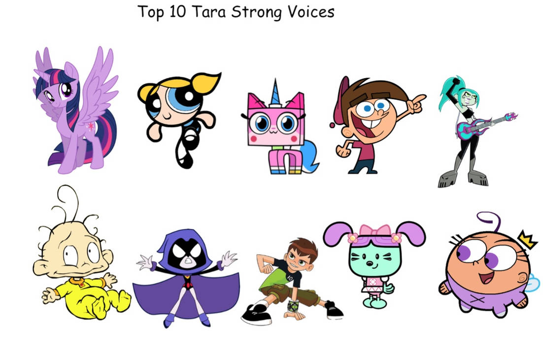 Top 10 Tara Strong Voices By Briancabillan On Deviantart