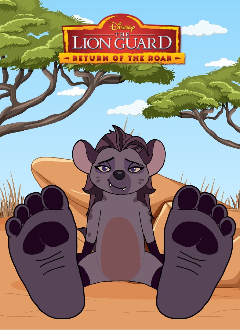Jasiris Hyena Bare Feet Tease By Feets And Paws On Deviantart