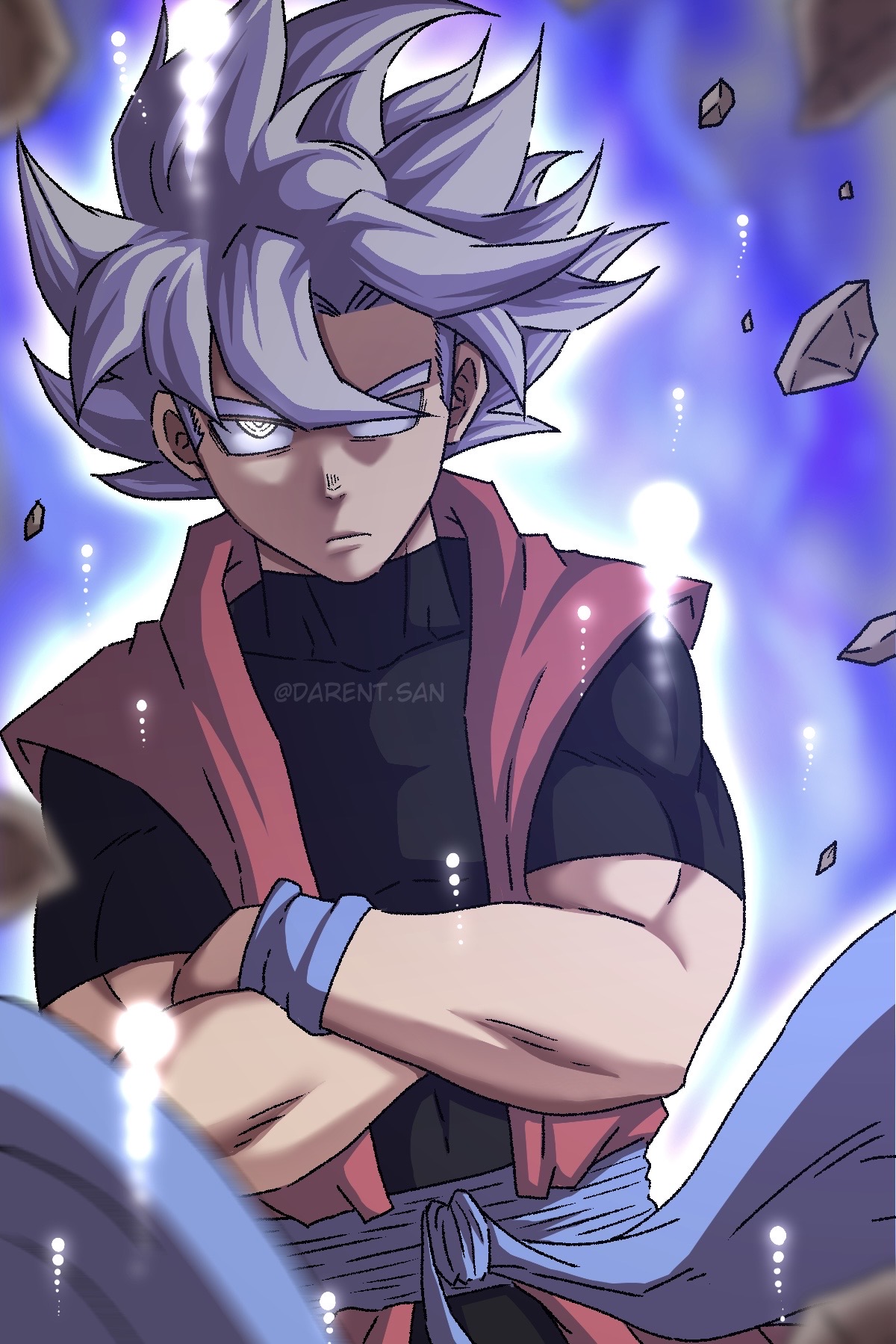 Xeno Goku Ultra Instinct by Ddarent on DeviantArt Xeno Goku Ultra Instinct by Ddarent on DeviantArt