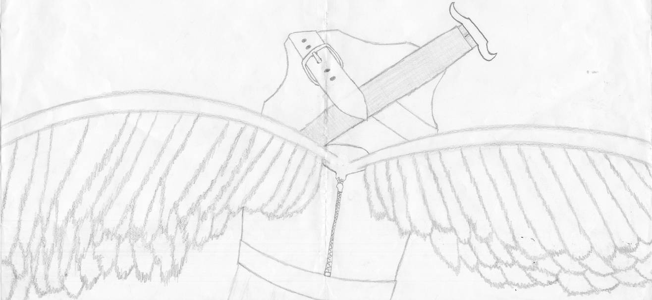 incomplete angel from behind 2 by Helljump on DeviantArt