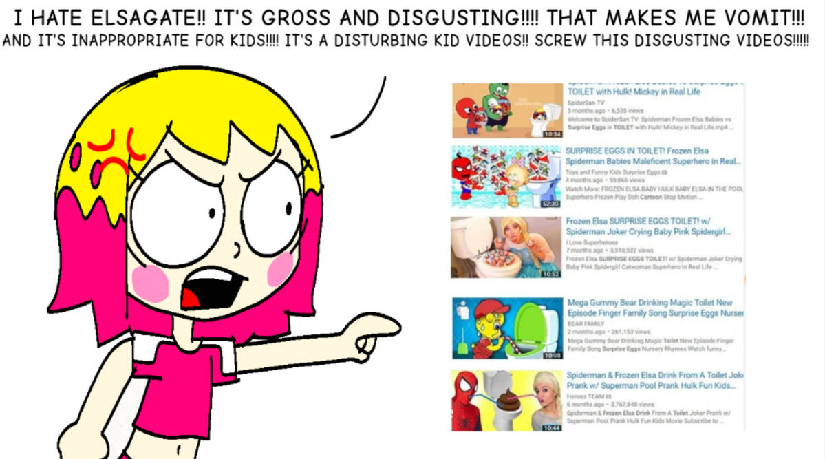 Sporty Hates Elsagate By Lucreciag On Deviantart