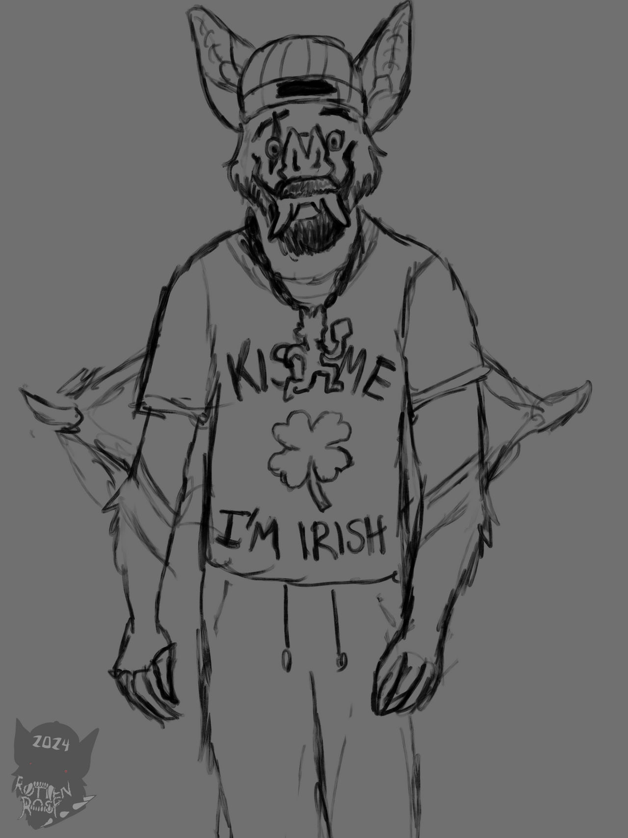 Kiss Me Im Irish By Rotten Rosy On Deviantart