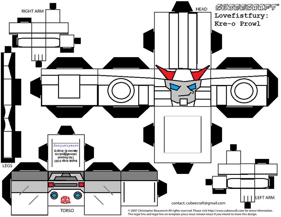 Cubee Kre-o Prowl Part 1 by lovefistfury on DeviantArt Cubee Kre-o Prowl Part 1 by lovefistfury on DeviantArt