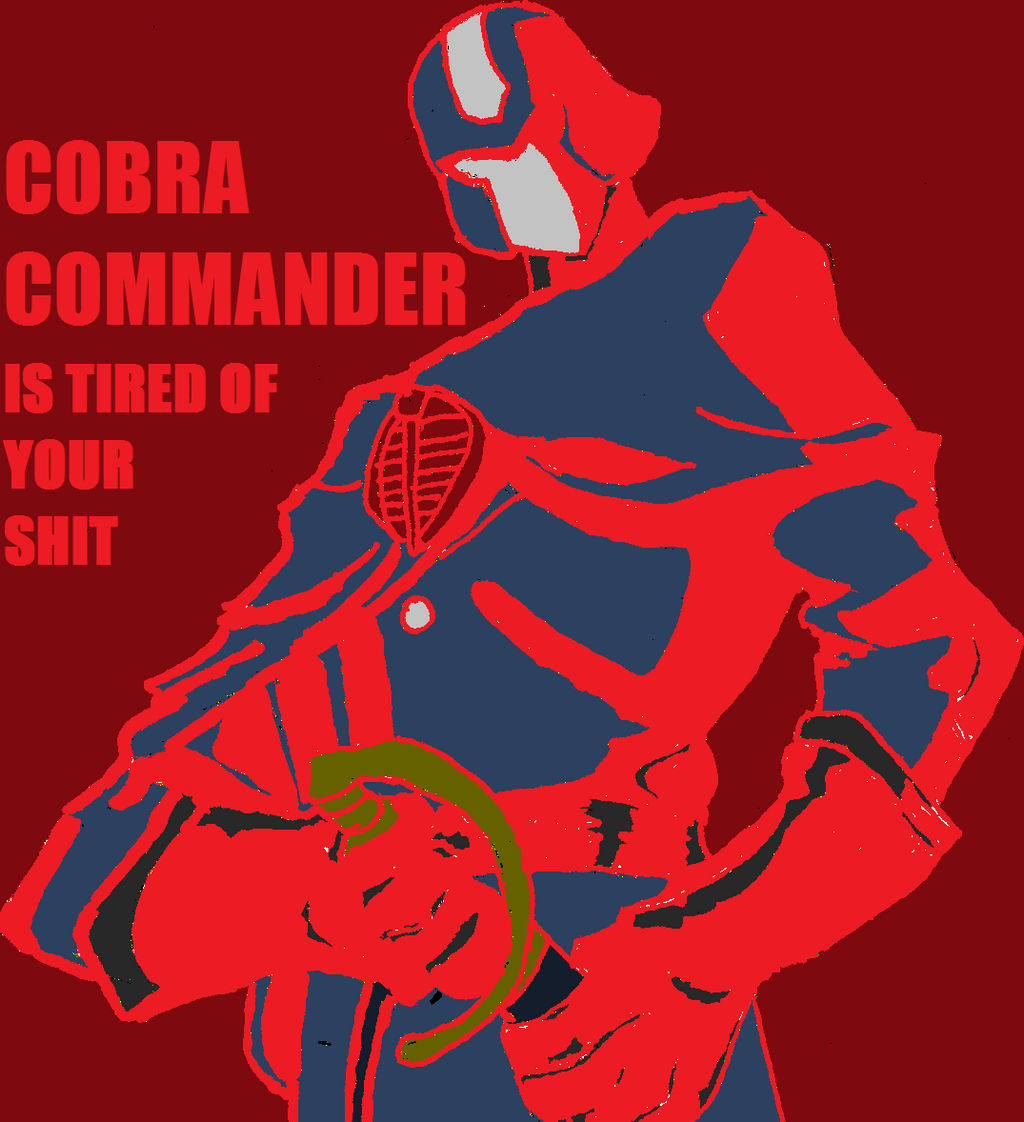 Resolute Cobra Commander Colors 2 By Lovefistfury On Deviantart
