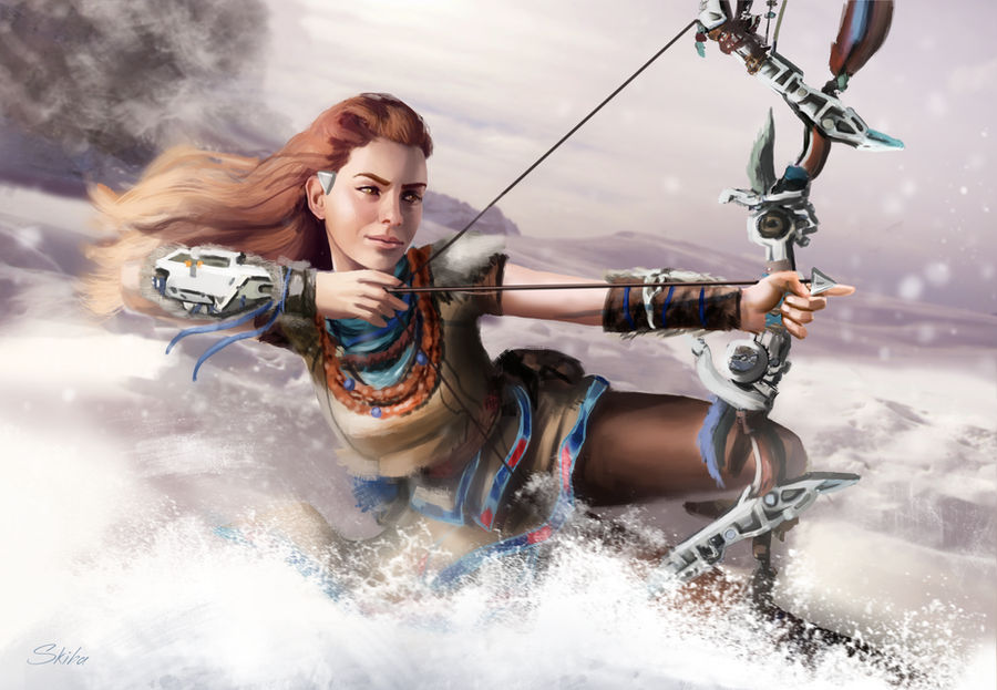 Aloy by mentoskova on DeviantArt Aloy by mentoskova on DeviantArt