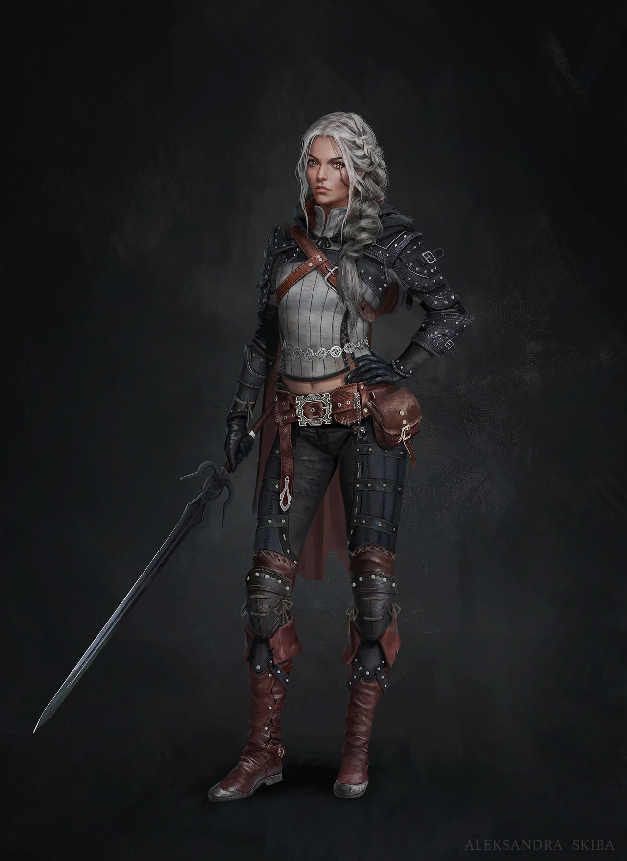Ciri - post books by mentoskova on DeviantArt Ciri - post books by mentoskova on DeviantArt